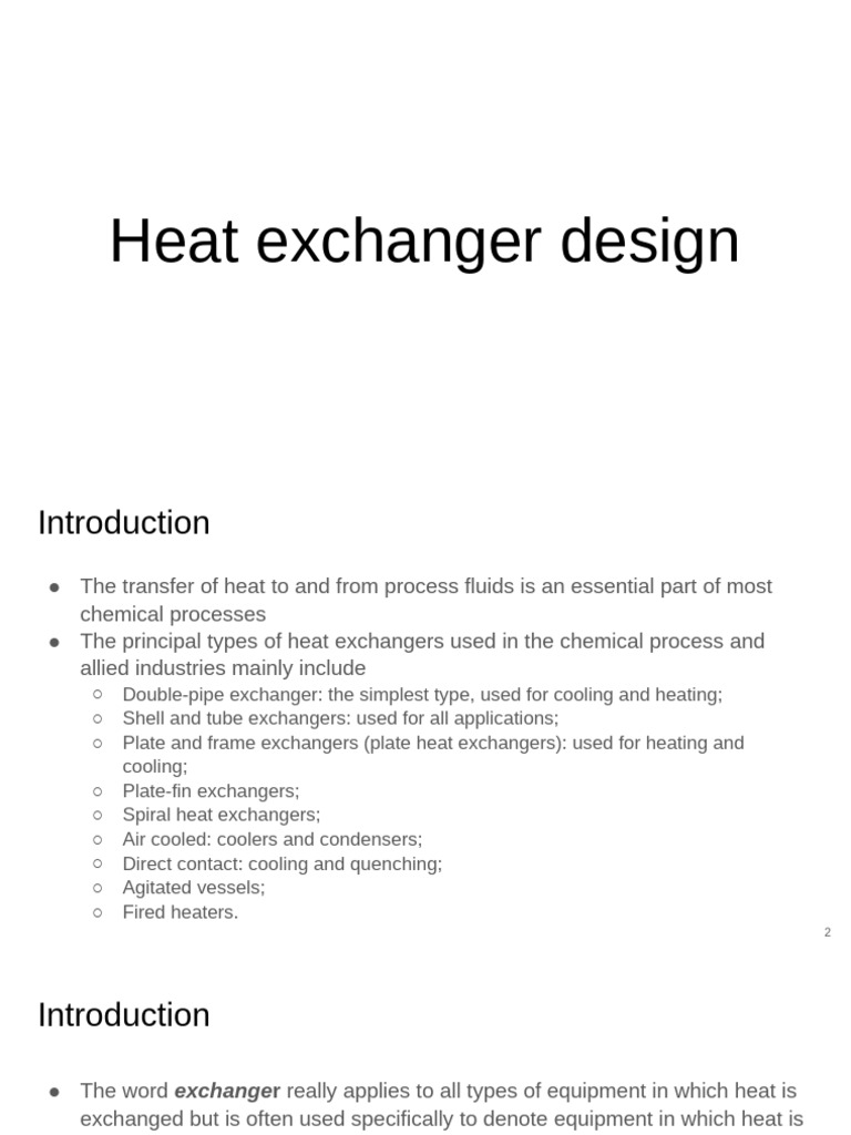 Heat Exchanger Design Guide | PDF | Heat Exchanger | Heat Transfer