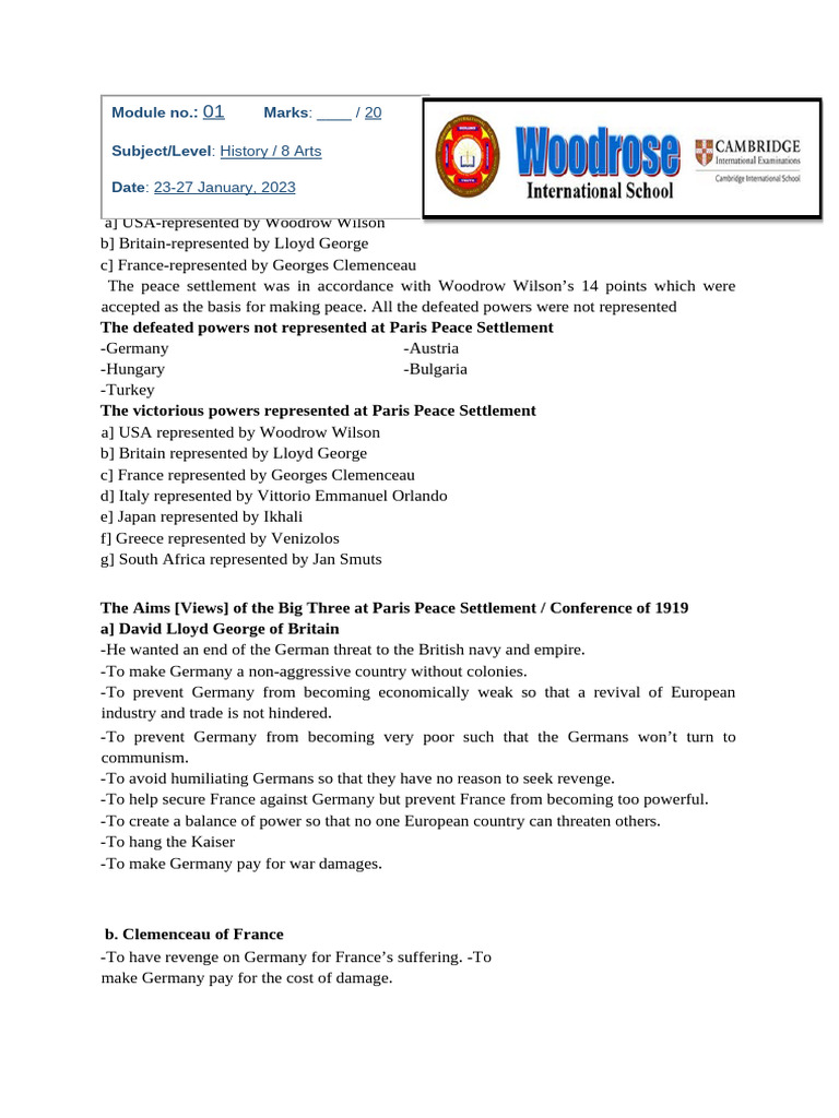 Grade 8.module 1. 2023 | PDF | Diplomacy | Government