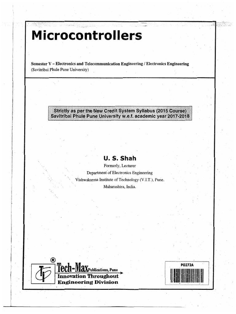 Microcontroller Whole Book | PDF