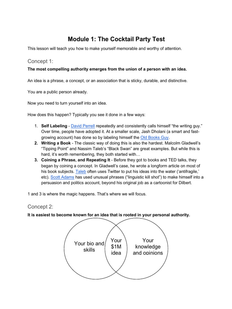 Mastering the Cocktail Party Test | PDF