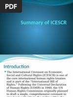 International Covenant On Economic, Social and Cultural Rights, 1966 | PDF