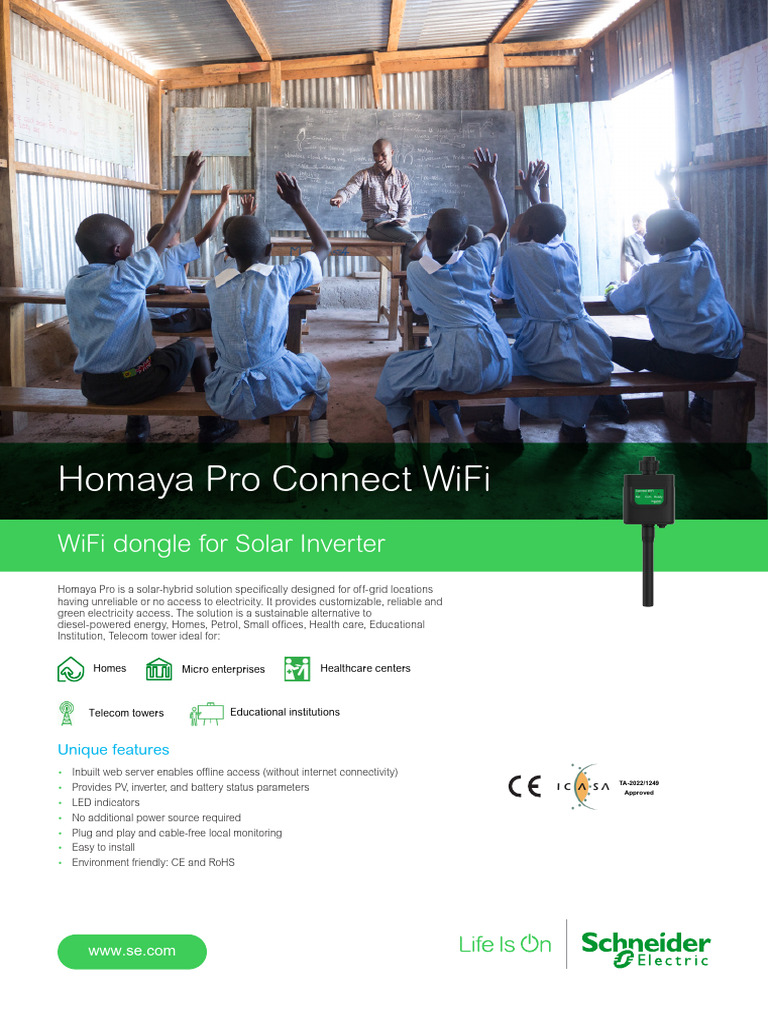 WiFi Dongle for Homaya Pro Inverter | PDF | Wi Fi | Computing