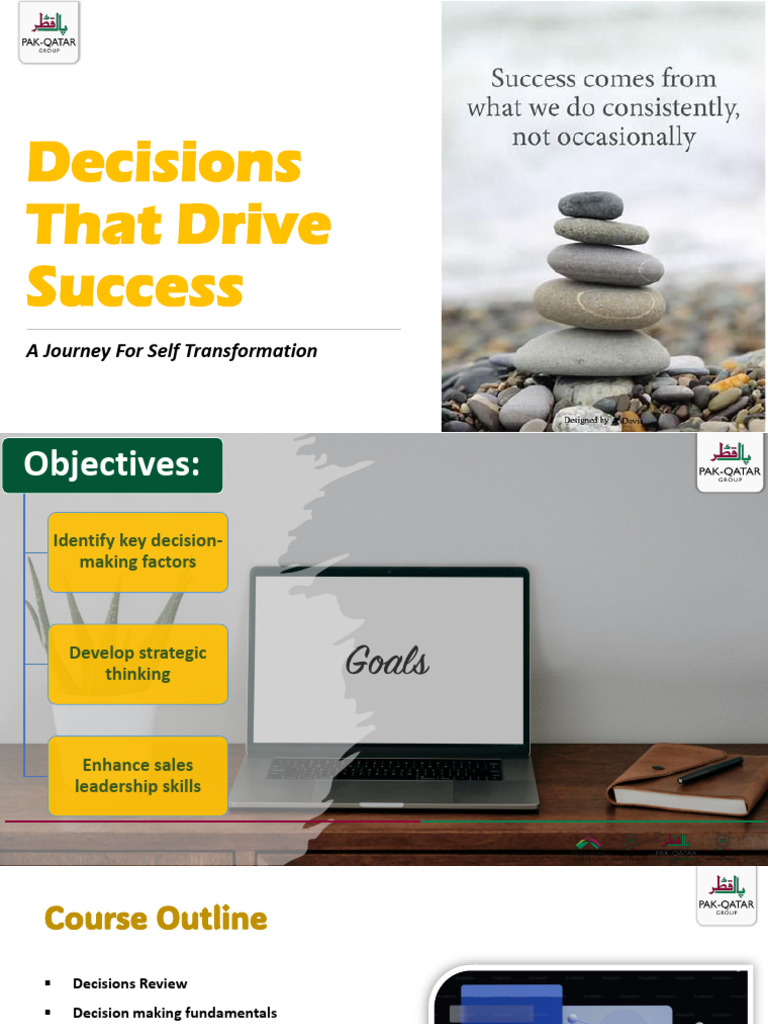 Key Decisions for Success and Growth | PDF | Decision Making | Cognition