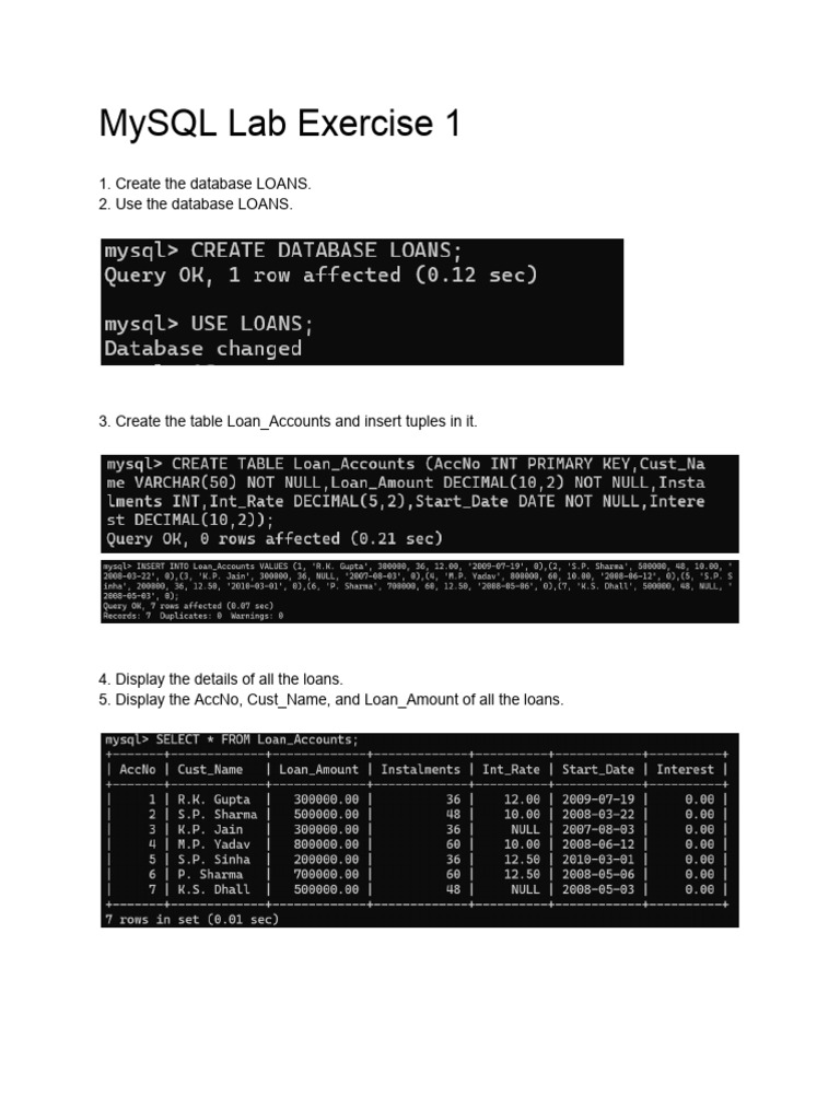 CS_Practical File 1 | PDF | Loans | Text File CS_Practical File 1 | PDF | Loans | Text File