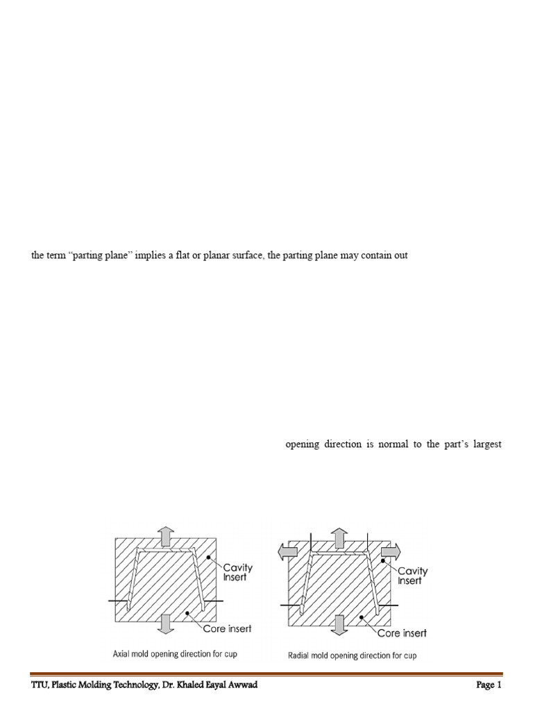 Chapter Four, Mold Layout Design | PDF | Mechanical Engineering | Applied And Interdisciplinary ...