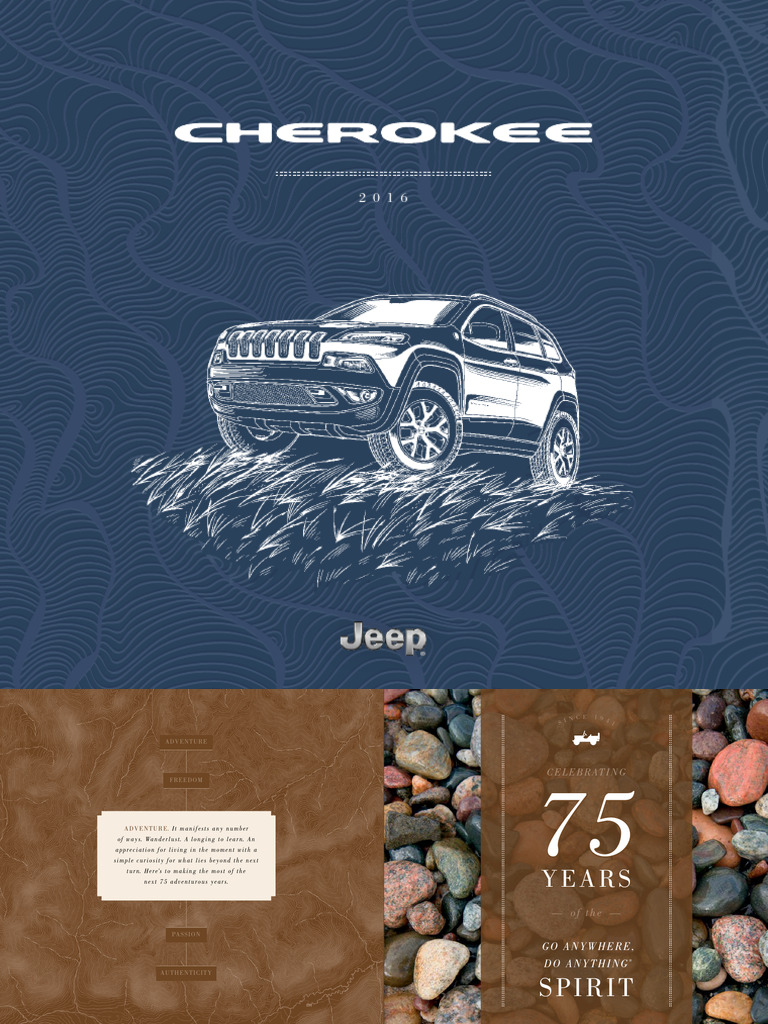 2016 Jeep Cherokee EBrochure | PDF | Automotive Industry | Motor Vehicle