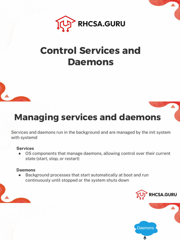07 Control Services and Daemons | PDF | Home & Garden | Computers