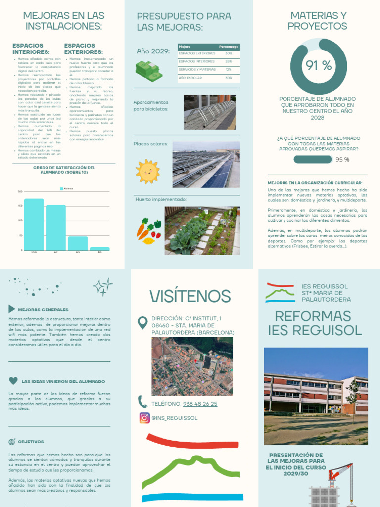 Tríptico Informativo (Trípticos) | PDF