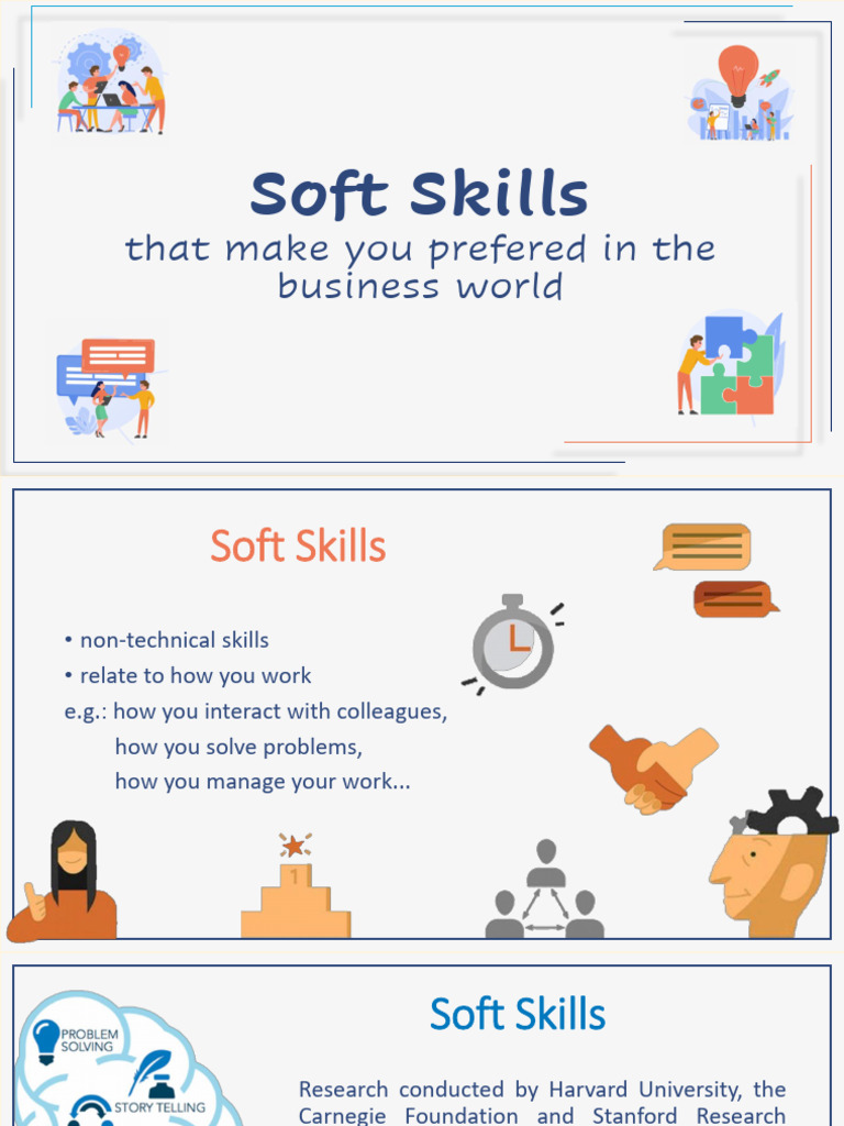 Soft Skills | PDF | Skill | Learning
