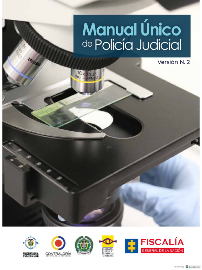 Manual de Policia Judicial Actualizado | PDF
