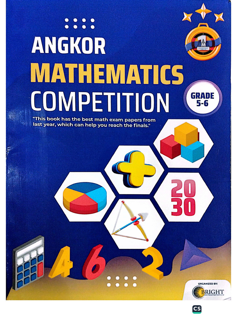 Angkor Mathematics Contest | PDF