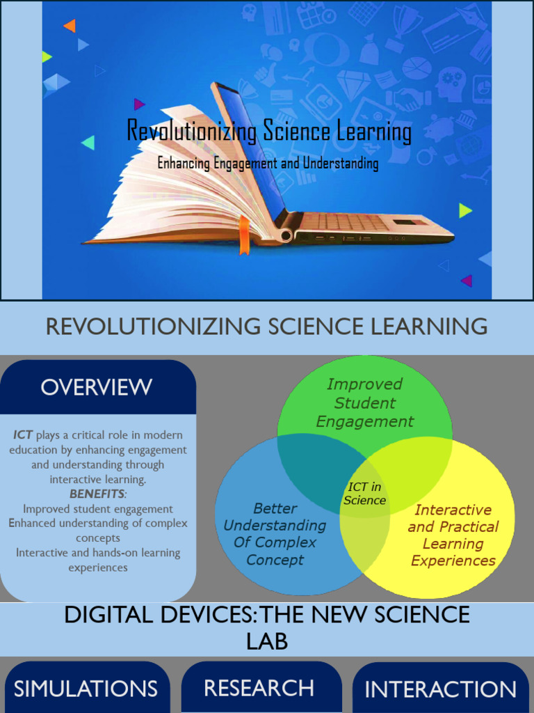 ICT in Science | PDF | Augmented Reality | Virtual Reality