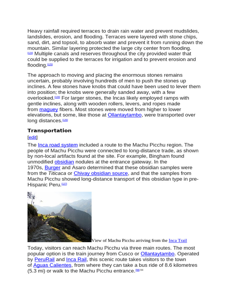 7 | PDF | Machu Picchu | Earth Sciences