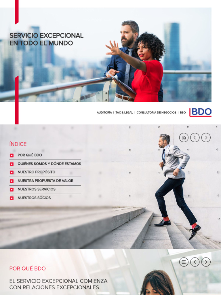 BDO Perú - Brochure Corporativo - 2023 | PDF | Auditoría | Outsourcing
