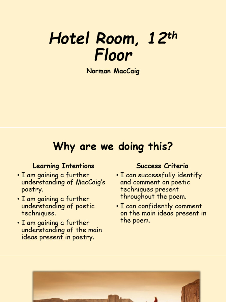 Hotel Room 12th Floor Katie Martin | PDF | Poetry