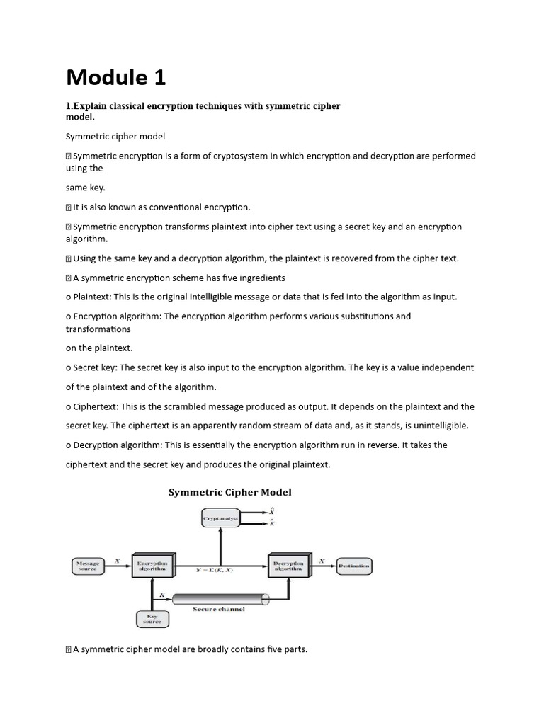Module 1 Focus_merged | PDF | Public Key Cryptography | Key (Cryptography) Module 1 Focus_merged | PDF | Public Key Cryptography | Key (Cryptography)