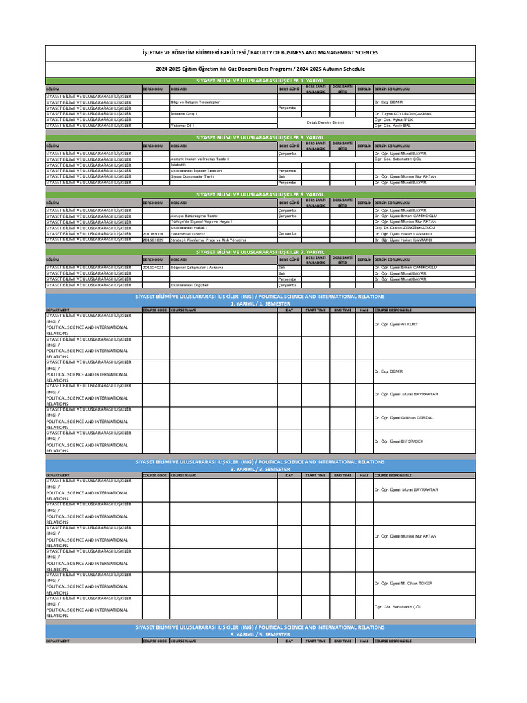 Vqlnedlmnw4tr 2024 2025 İybf Güz Ders Programi 4 | PDF