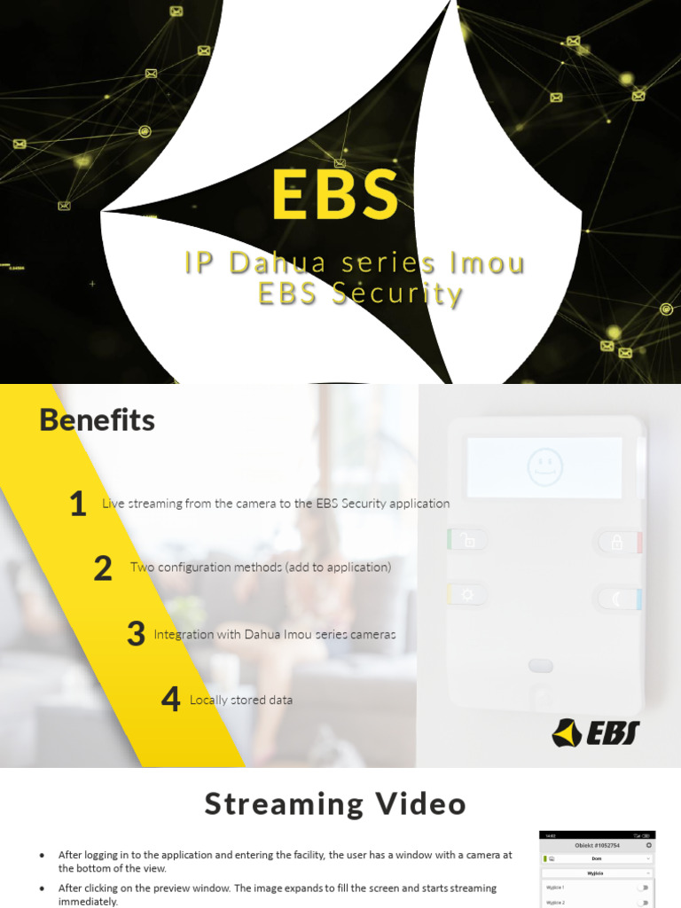 EBS Secuirty - Dahua - en | PDF | Business | Technology & Engineering