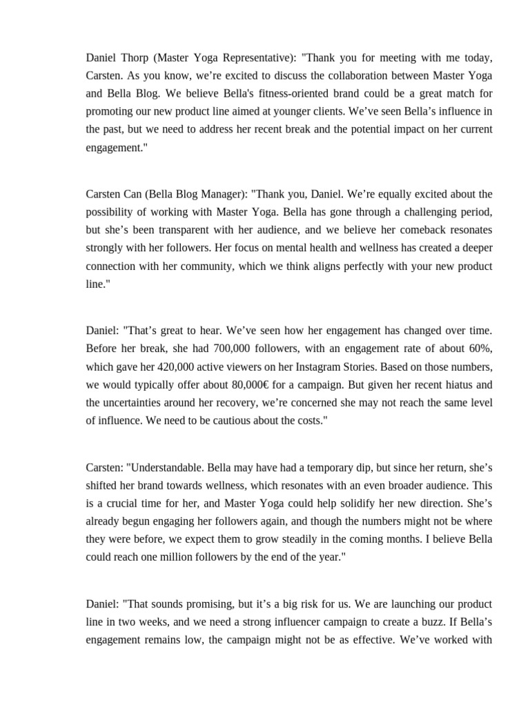 Daniel Thorp | PDF | Career & Growth | Business