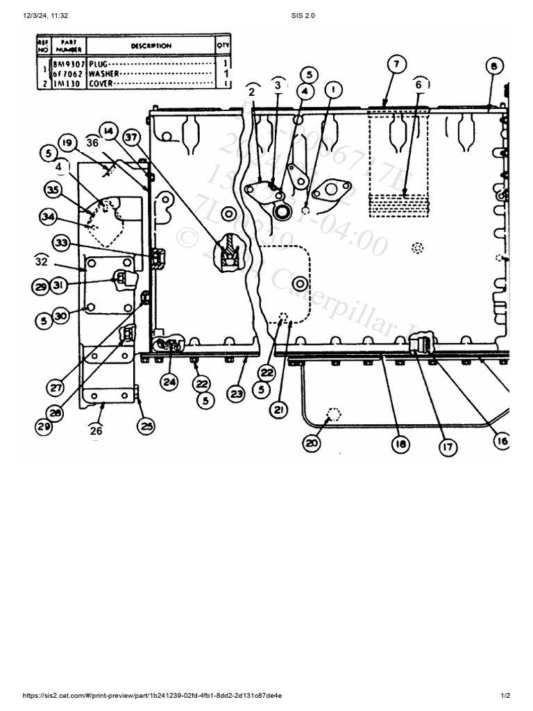 Block de Cilindro y Carter SIS 2.0 | PDF