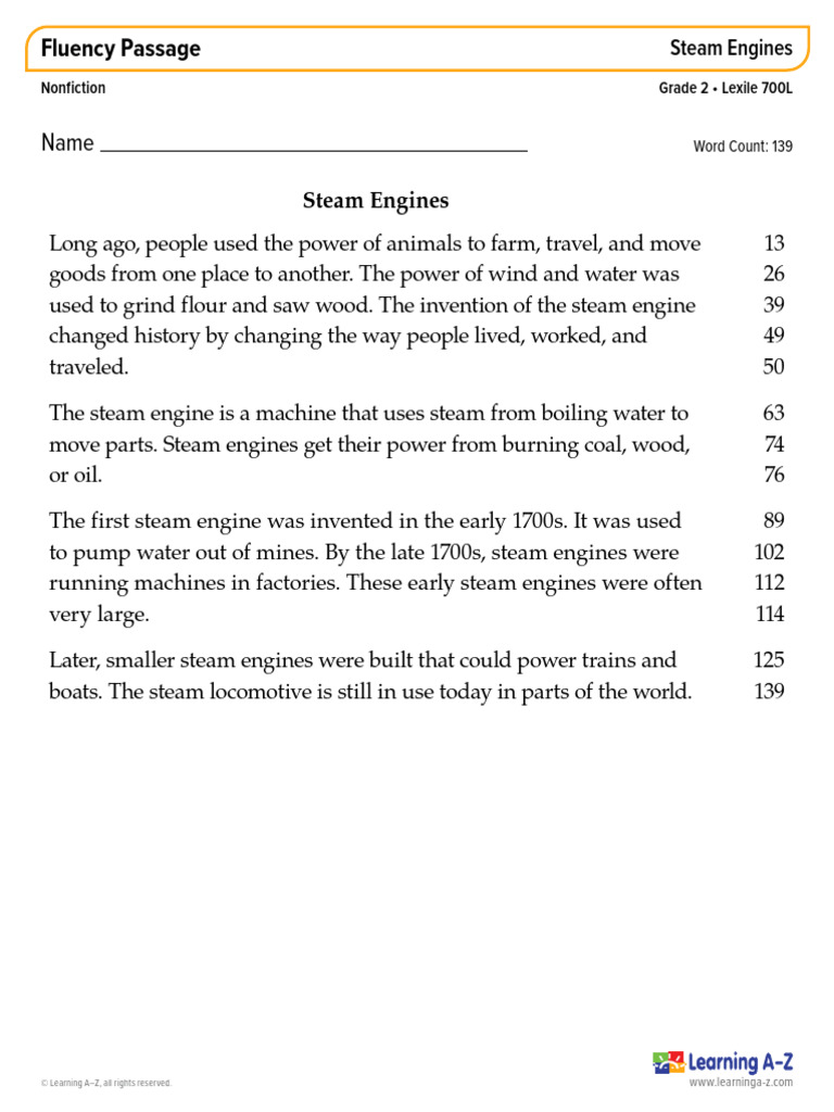 Fluency TR NF O Steam Engines | PDF | Engineering