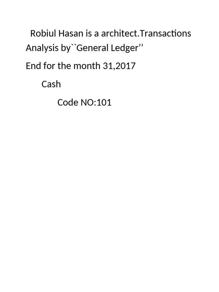 Accounting Assignment-1 Ledger | PDF