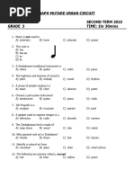 Grade 7 PE VPA Paper 1 Midyear 2024 | PDF