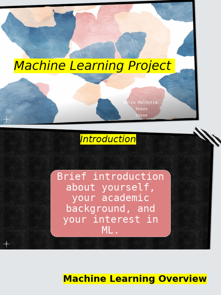 Machine Learning Project | PDF