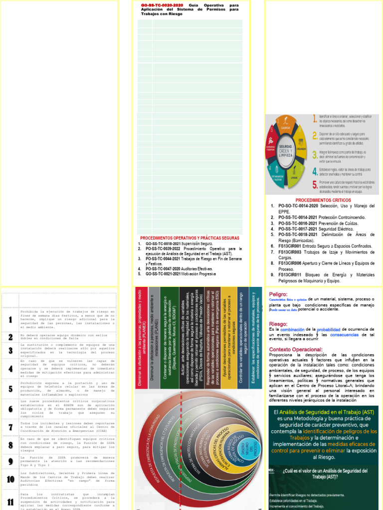 Triptico 2022 Sspa | PDF | Riesgo