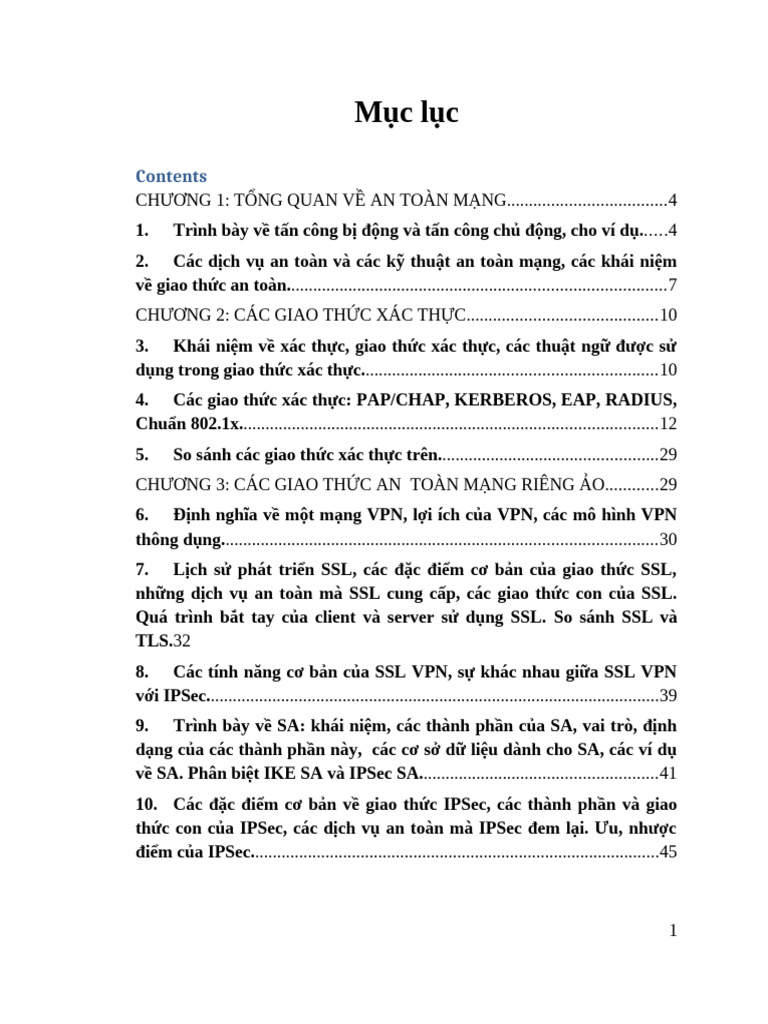 Đề Cương Gtatm Thanhdung | PDF