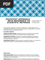 Research Philosophy | PDF | Positivism | Quantitative Research