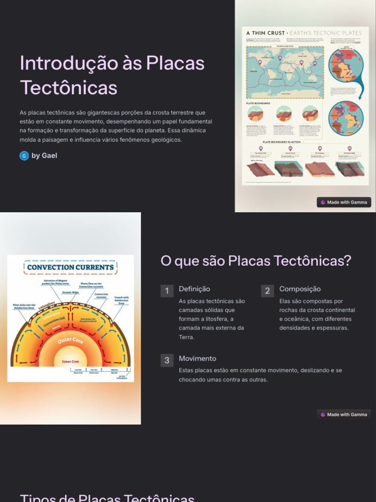 Introducao As Placas Tectonicas | PDF | Placas tectônicas | Terremotos