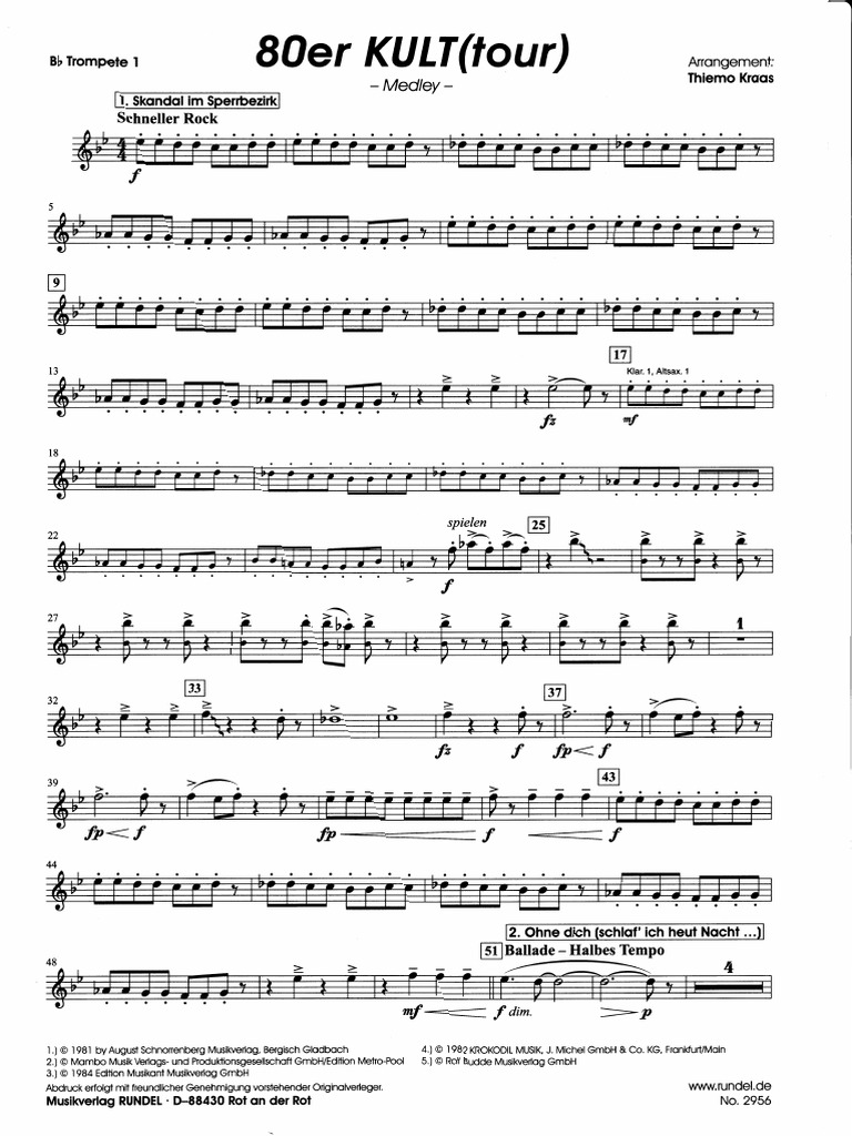 80er KULT (Tour) | PDF