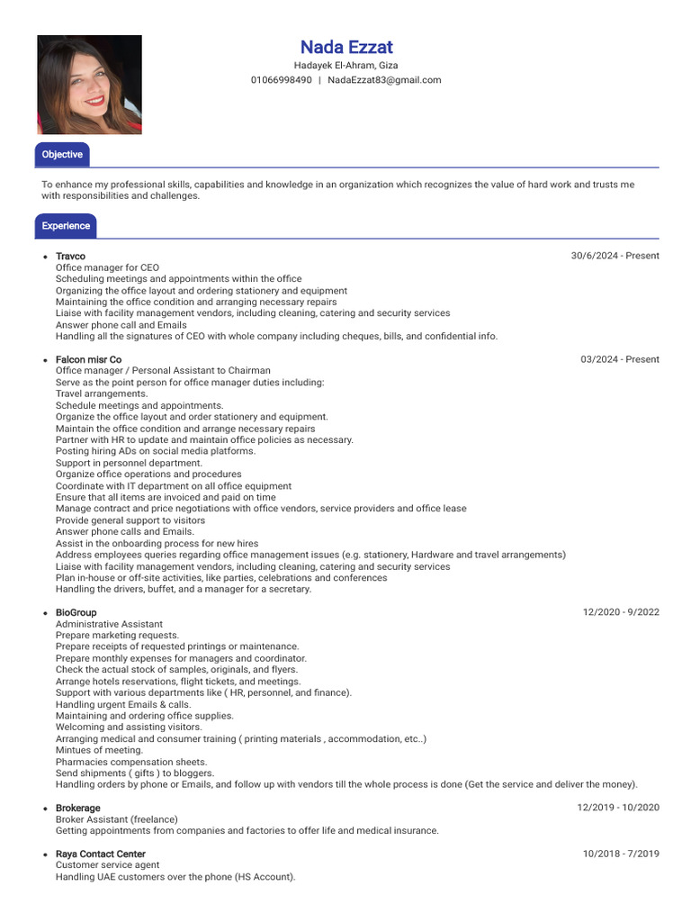 Nada Ezzat | PDF | Business