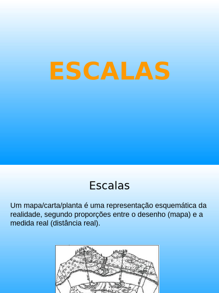 Noções e Tipos de Escalas | PDF