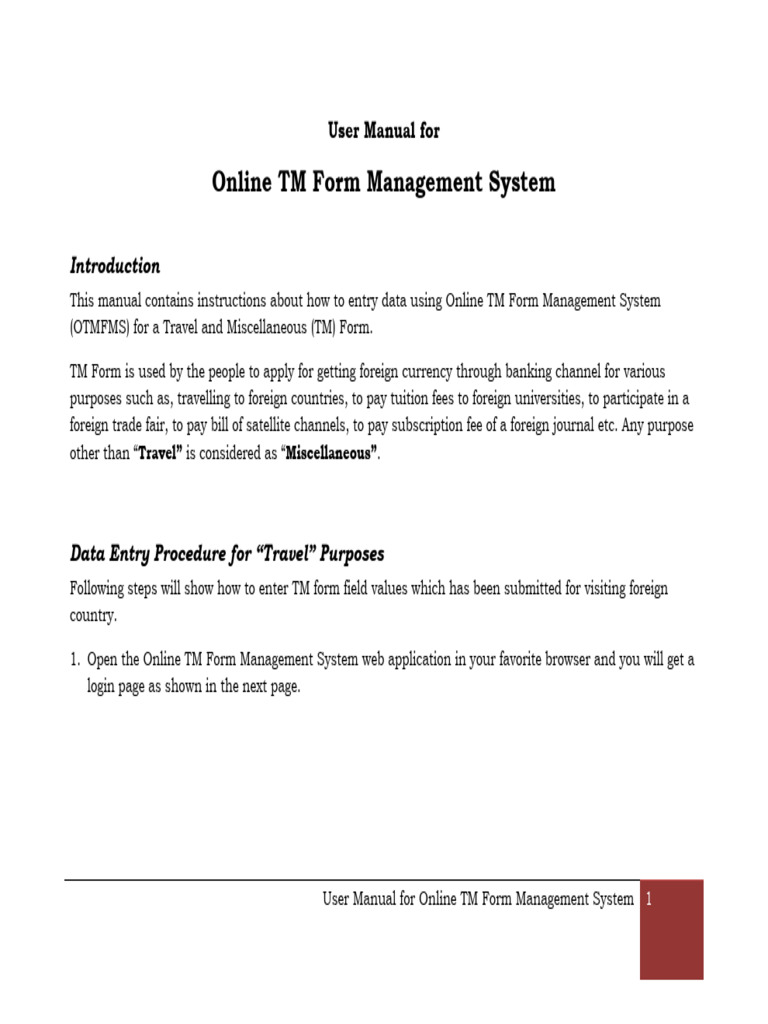 Tm User Guide | PDF | User (Computing) | Password Tm User Guide | PDF | User (Computing) | Password