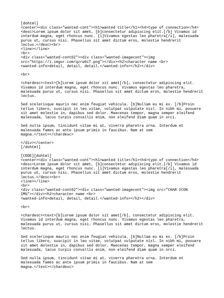 Wanted AD Template | PDF | Computers