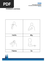 Basic Makaton Signs for Communication | PDF