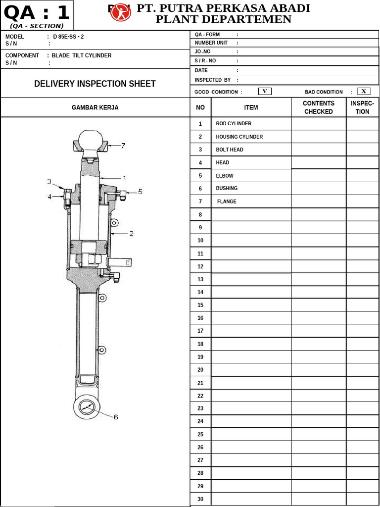 Ppa Qa1 D85ess-2 Blade Tilt Cyl | PDF