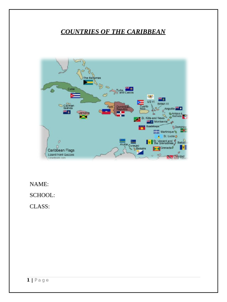 Countries of The Caribbean | PDF