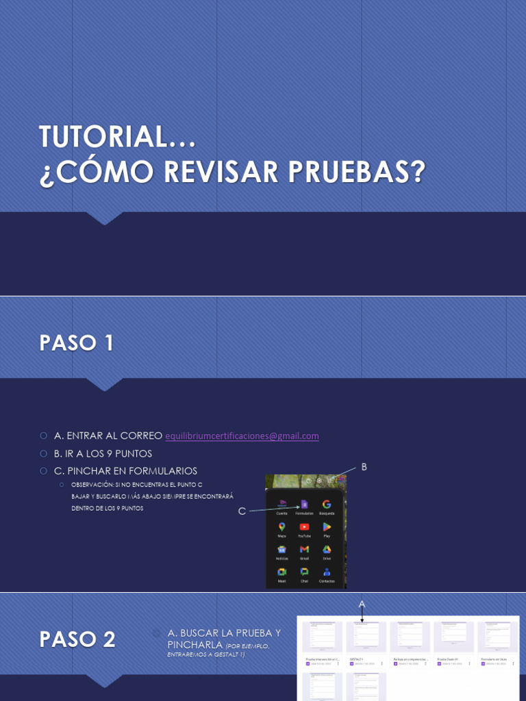 Guía para Revisar Pruebas en Excel | PDF | Software