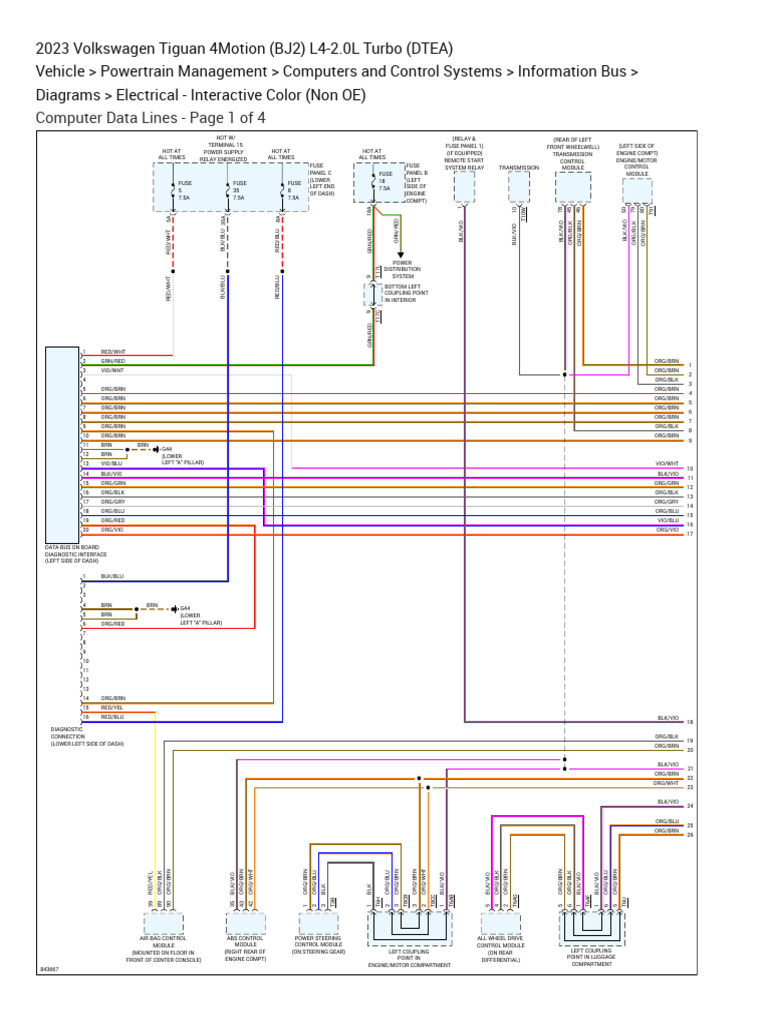 Computer Data Lines (Information Bus) - ALLDATA Repair | PDF ...