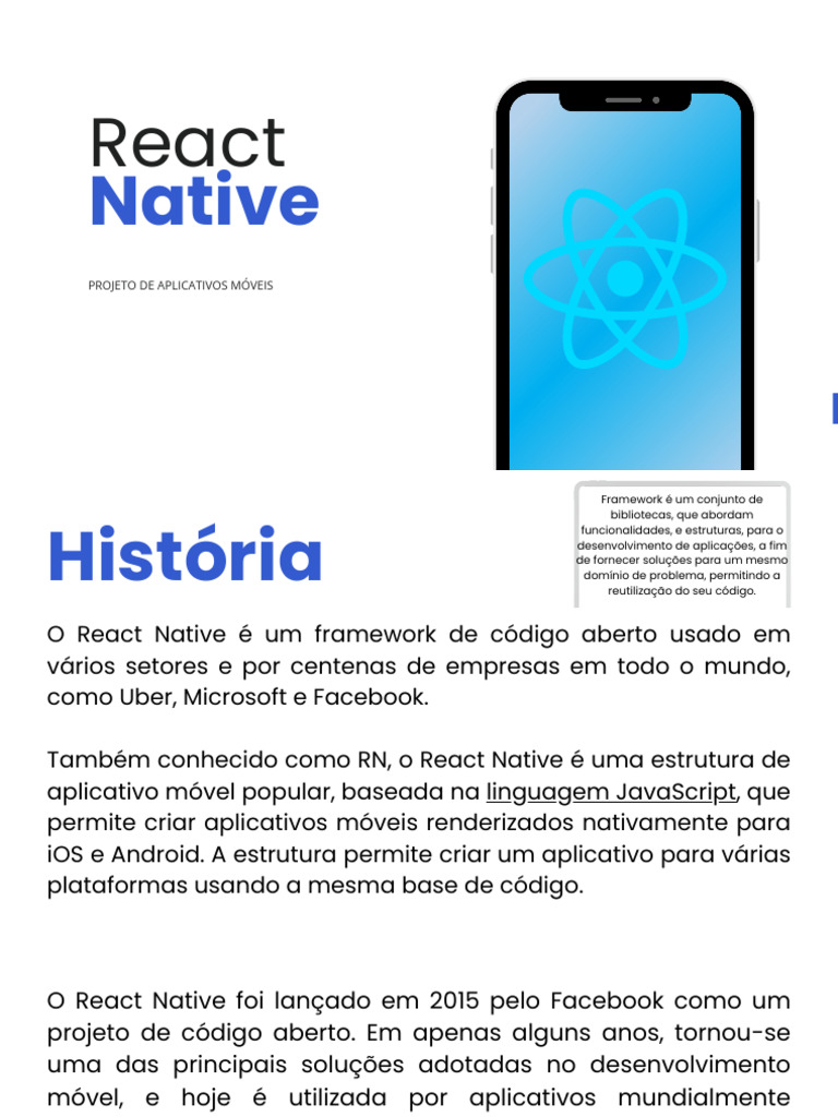 5 - React Native | PDF | Aplicativo para celular | Script Java 5 - React Native | PDF | Aplicativo para celular | Script Java