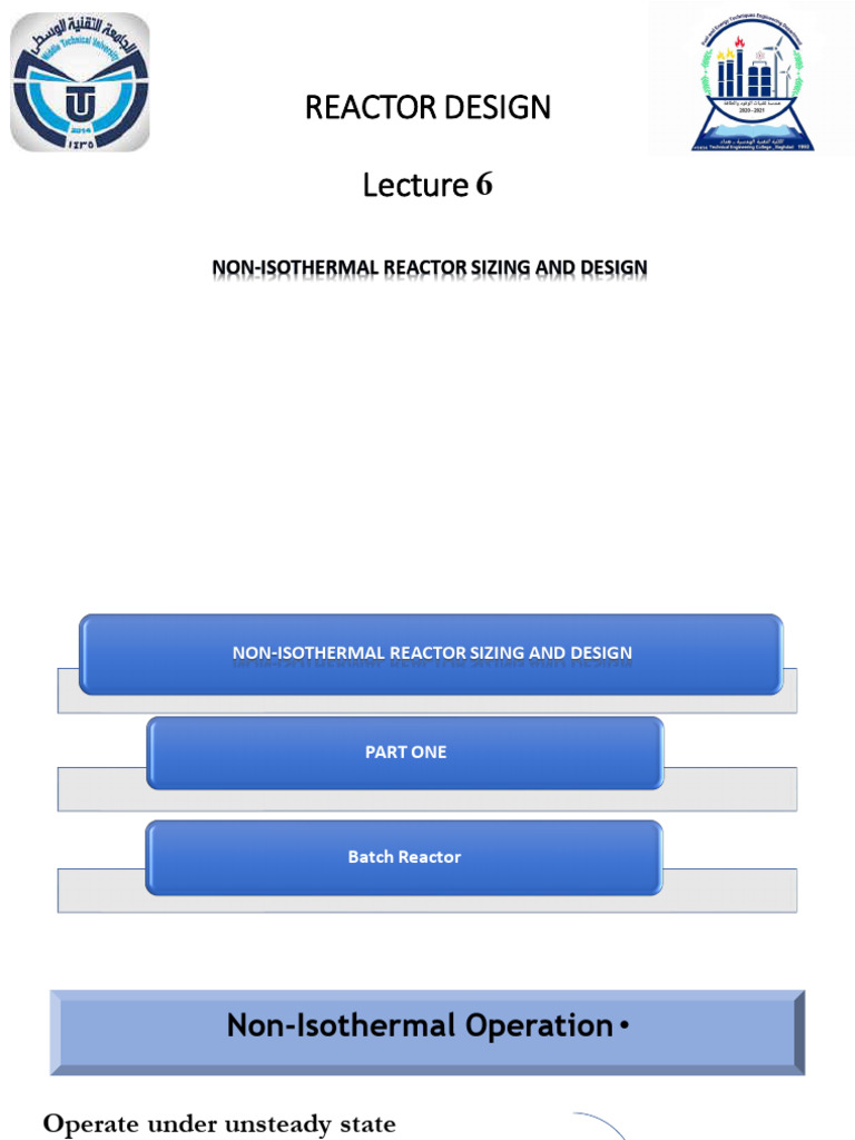 Lecture 6 | PDF | Chemical Reactor | Chemical Reactions Lecture 6 | PDF | Chemical Reactor | Chemical Reactions