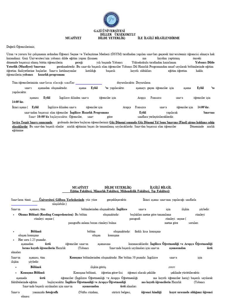 A8054ec6 b225 428a 9c86 Eb076c10a000 Hazirlik MuafIyet Yabanci DIlde YeterlIk Sinavi Ile IlgIlI ...