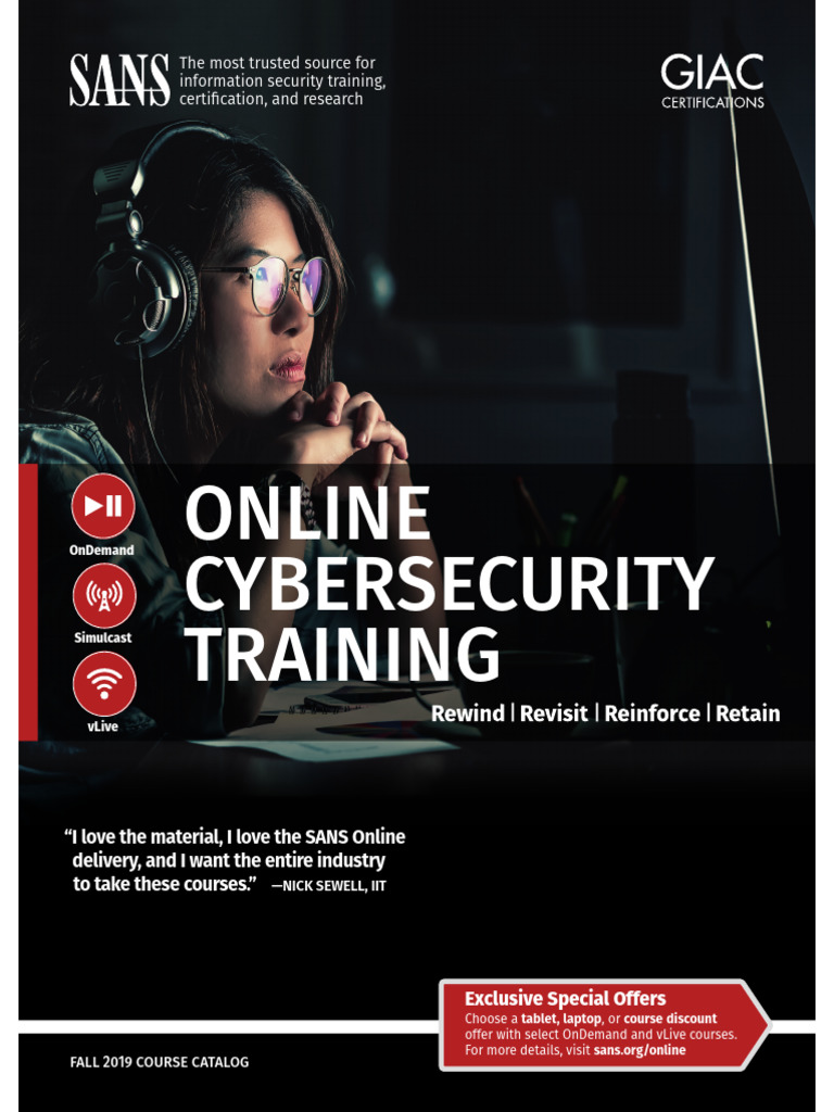 online_training_course_catalog | PDF | Computer Security | Security