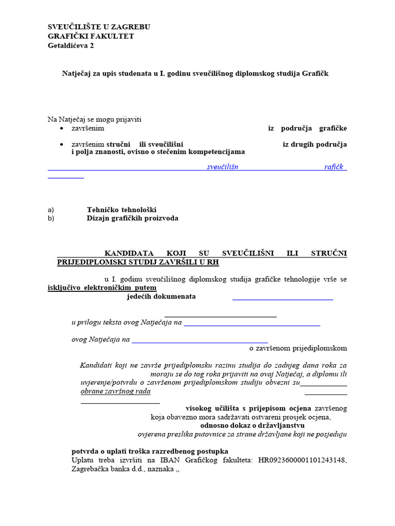 Natjecaj DIPLOMSKI 24 25 Web | PDF