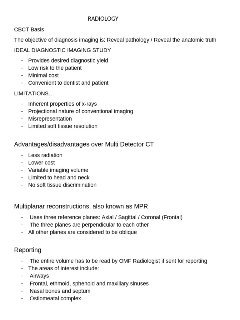 Radiology Pdf Human Nose Ct Scan