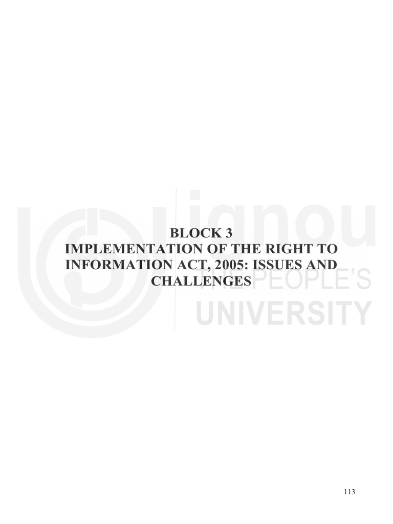 Block 3 | PDF | Governance | Accountability