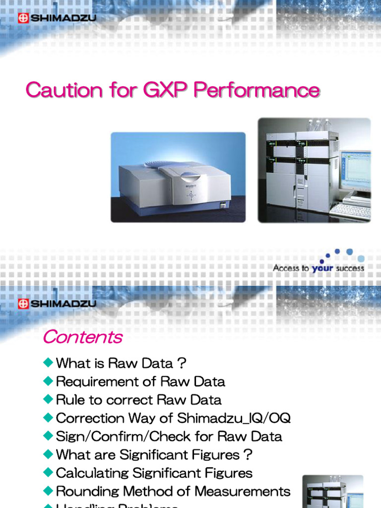 5 ZECD-0204E e 4 IQOQ GXP Performance | PDF | Significant Figures | Mathematics